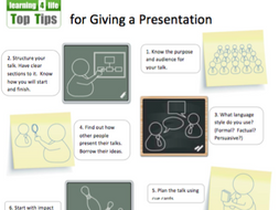 Top Tips for Giving a Presentation | Teaching Resources