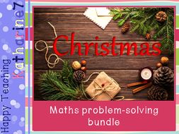KS1 Christmas maths problem-solving bundle | Teaching Resources
