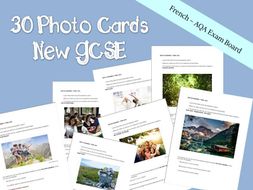 New GCSE - Photo Card - French speaking Exam | Teaching Resources