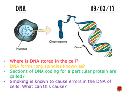 DNA - complete lesson (GCSE 1-9) | Teaching Resources