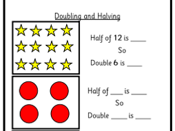 Doubling and Halving | Teaching Resources
