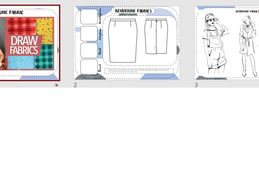 Design Technology | Fashion & Textiles Fabric rendering activity ...
