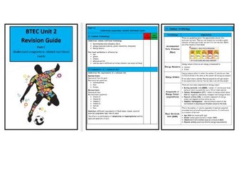BTEC Sport L3 - Unit 2 Complete Revison notes/guides | Teaching Resources