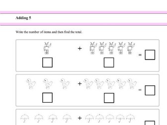 Additions for Year 1 Students | Teaching Resources