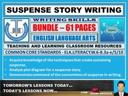SUSPENSE STORY WRITING - CLASSROOM RESOURCES - BUNDLE | Teaching Resources