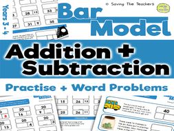 Bar Model Addition and Subtraction: Years 3 - 4 | Teaching Resources