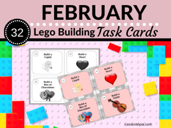 Winter Bundle of LEGO Building Challenges by lessontopia | Teaching ...