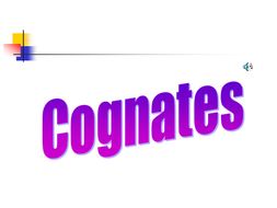 French Cognates | Teaching Resources