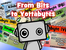 Computer Science Poster: From Bits to Yottabytes | Teaching Resources