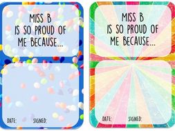 Positive Praise Cards | Teaching Resources