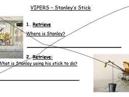 VIPERS comprehension Stanley's Stick | Teaching Resources