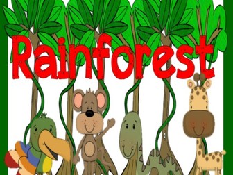 *SCIENCE BUNDLE* HABITATS, NOCTURNAL ANIMALS, RAINFORESTS, BIRDS - KEY ...