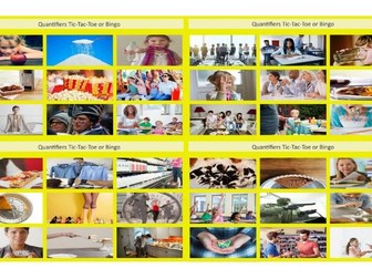 Quantifiers 6 English Legal Photo Game Bundle | Teaching Resources