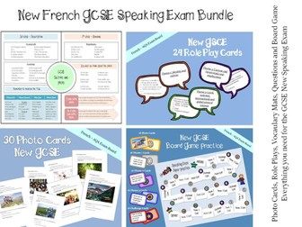 New French GSCE - describing a photo Mat | Teaching Resources