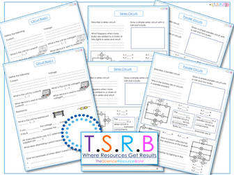 iGCSE Physics Section 2: Electricity Worksheets | Teaching Resources