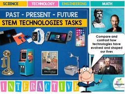 Past, Present and Future Technologies (STEM Activities) | Teaching ...
