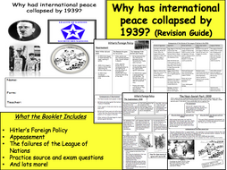IGCSE: Why had international peace collapsed by 1939? (Revision Book ...