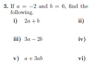 Substituting into expressions worksheets (with solutions) | Teaching ...