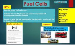Fuel Cells AQA New Specs 2017 | Teaching Resources