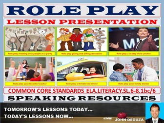ROLE PLAY BUNDLE | Teaching Resources