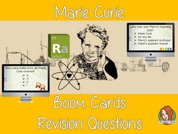 Marie Curie Revision Questions | Teaching Resources