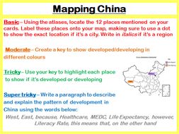 How Developed is China? | Teaching Resources