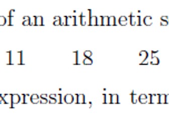 Sequences GCSE/IGCSE worksheets (with solutions) | Teaching Resources