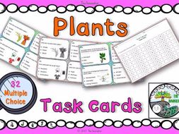 Plant Task Cards – 32 Nos | Teaching Resources