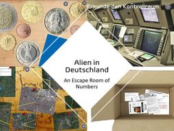 German numbers escape room - remote learning/ end of term activity ...