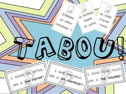 French Tabou Game! + Follow Me Cards Activity + Tarsia Activity ...