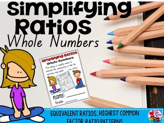 RATIO BUNDLE: WHOLE NUMBERS: DECIMALS:FRACTIONS:WORD PROBLEMS ...