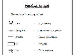 READER'S TOOLKIT | Teaching Resources