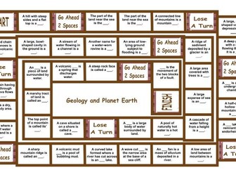 Geology and Planet Earth 6 English Text Game Bundle | Teaching Resources