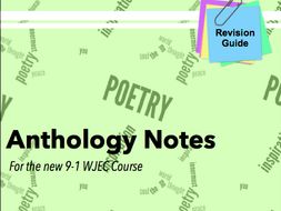 WJEC Anthology Poem Revision Guide | Teaching Resources