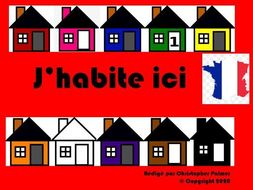 French: Où habites-tu? (Key Stage 3) | Teaching Resources