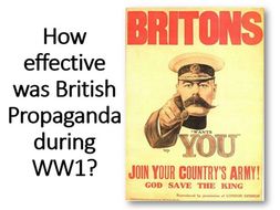 WW1 Propaganda | Teaching Resources