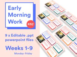 Early Morning Activities KS2 | Teaching Resources