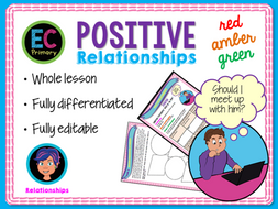 Positive Relationships PSHE | Teaching Resources