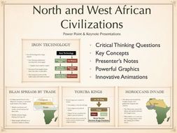 North and West African Civilizations Presentations | Teaching Resources