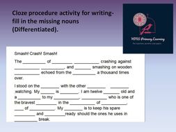 Cloze procedure activity | Teaching Resources