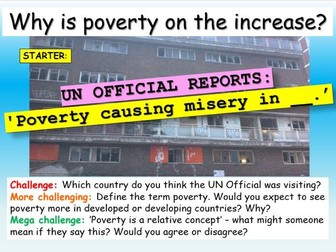 Homelessness | Teaching Resources