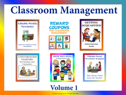 Classroom Management Volume 1 | Teaching Resources