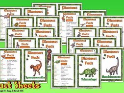 Dinosaurs Fact Sheets | Teaching Resources