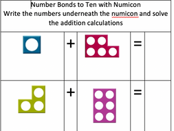 Numicon Addition to ten and twenty KS1 | Teaching Resources