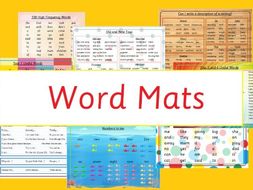 Common Exception Words Reception Word Mat | Teaching Resources