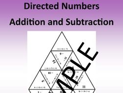 Directed Numbers: Addition And Subtraction – Math Puzzle | Teaching 