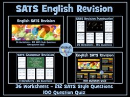 SATS English Revision | Teaching Resources