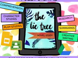 The Lie Tree Novel Study | Teaching Resources