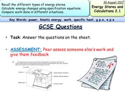 New AQA GCSE trilogy/physics- specific heat capacity required practical ...