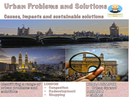 Urban Problems and Solutions: Case Study Pack | Teaching Resources